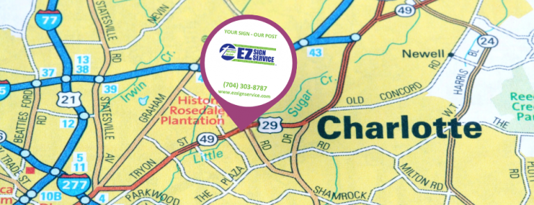 EZ Sign Service Expands to Charlotte, NC with SignTraker’s Premium Sign ...